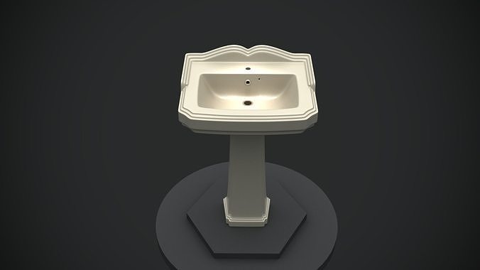 Wash Basin 3D model | CGTrader