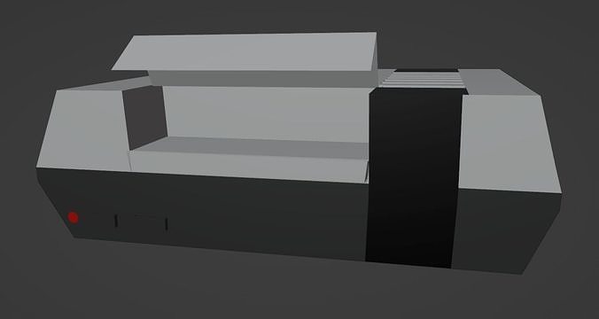 Nintendo Entertainment System 3D model | CGTrader