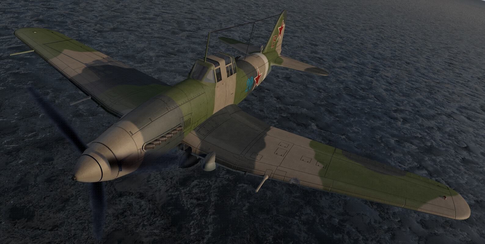 Ilyushin IL-10 3D model | CGTrader