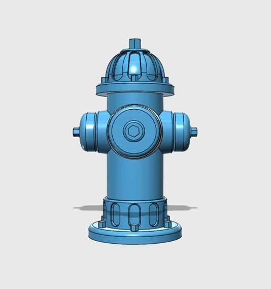 Fire Hydrant STL File for 3d Printing 3D model 3D printable | CGTrader