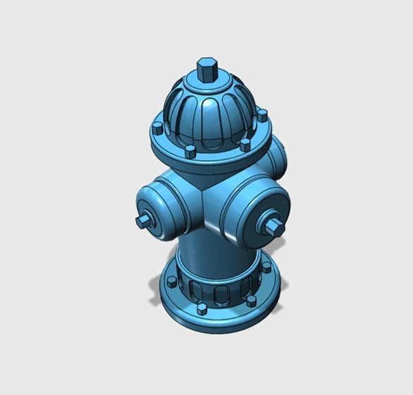 Fire Hydrant STL File for 3d Printing 3D model 3D printable | CGTrader