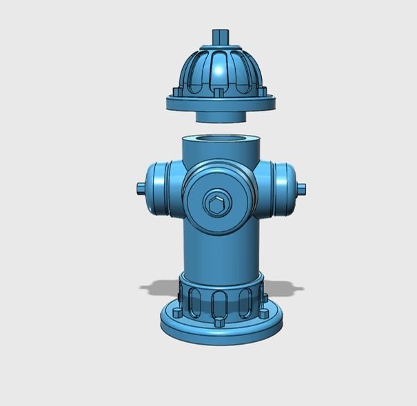 Fire Hydrant STL File for 3d Printing 3D model 3D printable | CGTrader