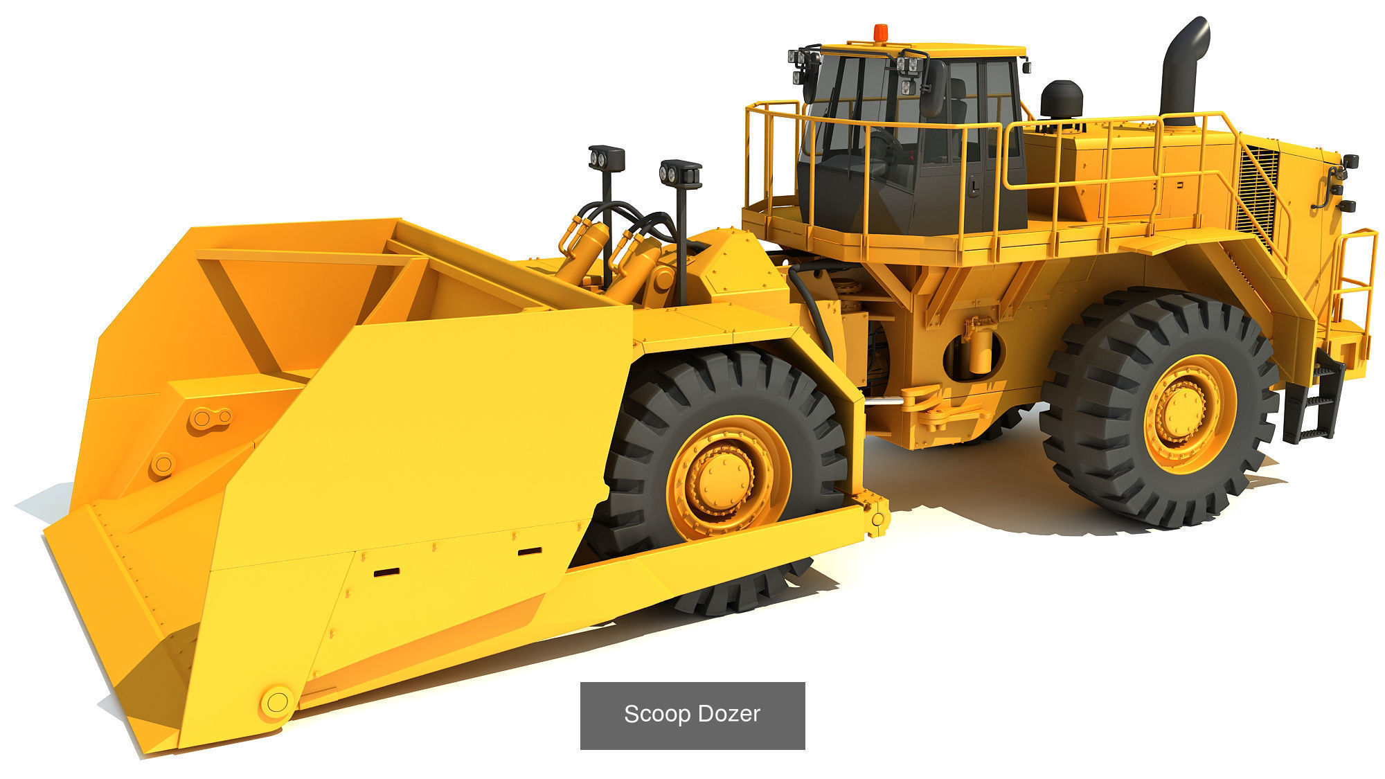 Mining Machinery Equipment 3D Model Collection | CGTrader