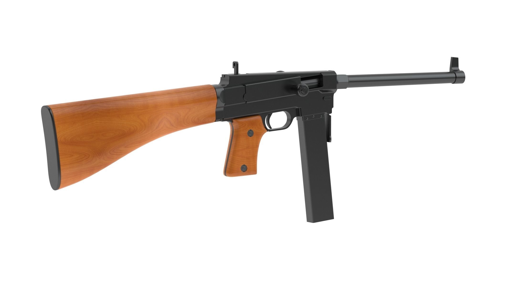 MAS-38 airsoft gun 3D model | CGTrader