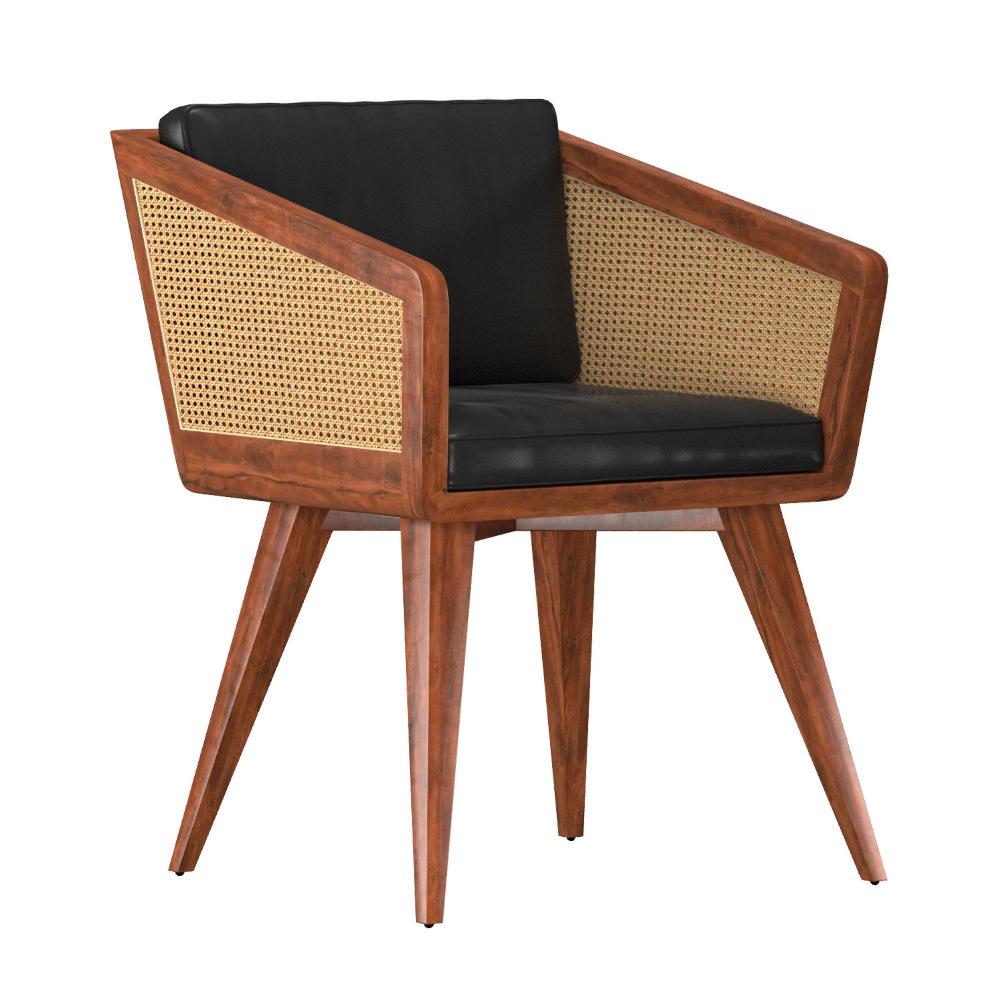 VINNY JAY RATTAN CHAIR 3D model | CGTrader