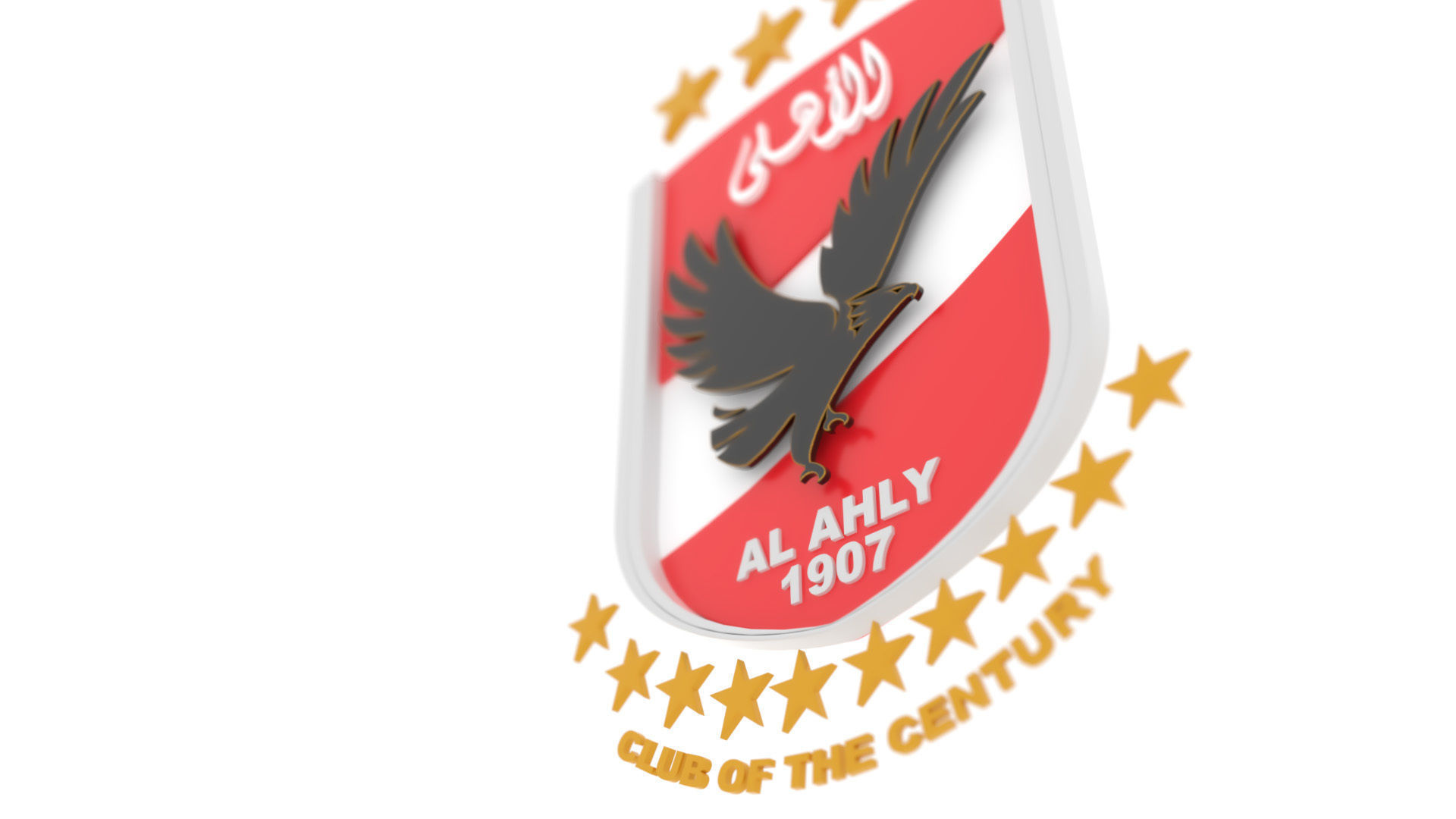 Al Ahly SC Logo 3D model | CGTrader