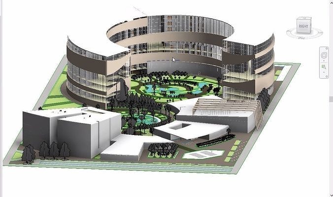 Residential complete revit project p4 3D model | CGTrader