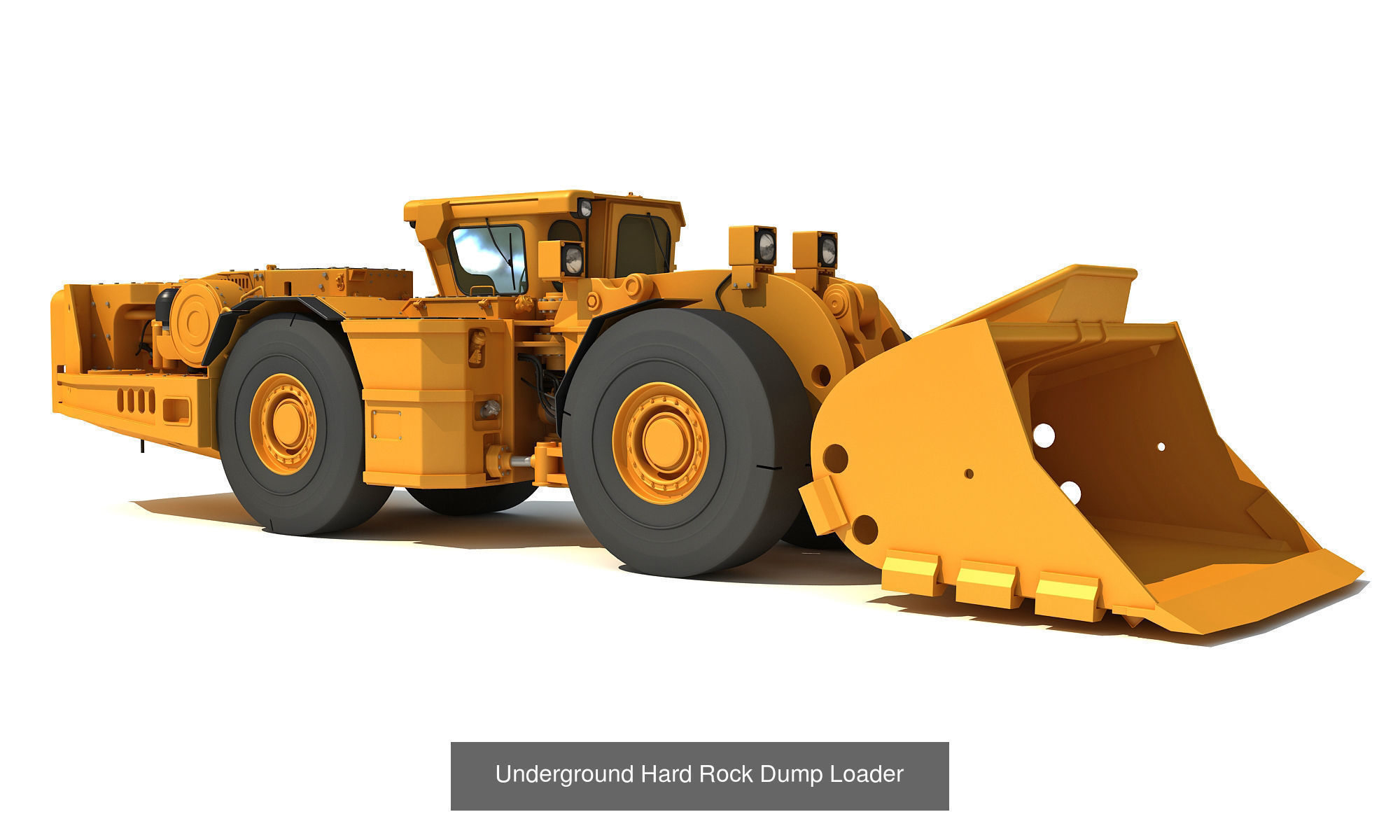 Mining Machinery Equipment Pack 3D Model Collection | CGTrader