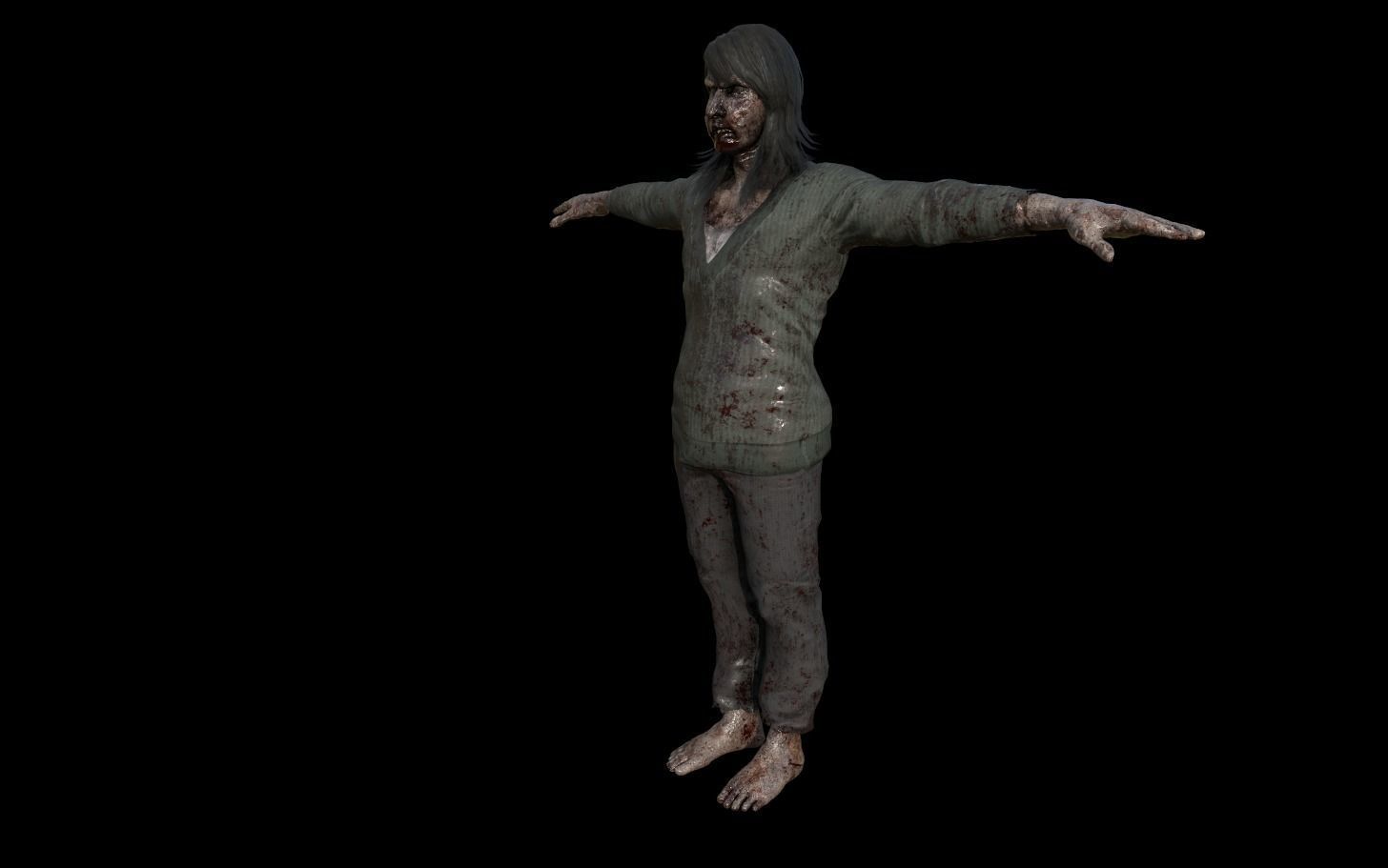 3D model AAA Zombies Pack VR / AR / low-poly | CGTrader