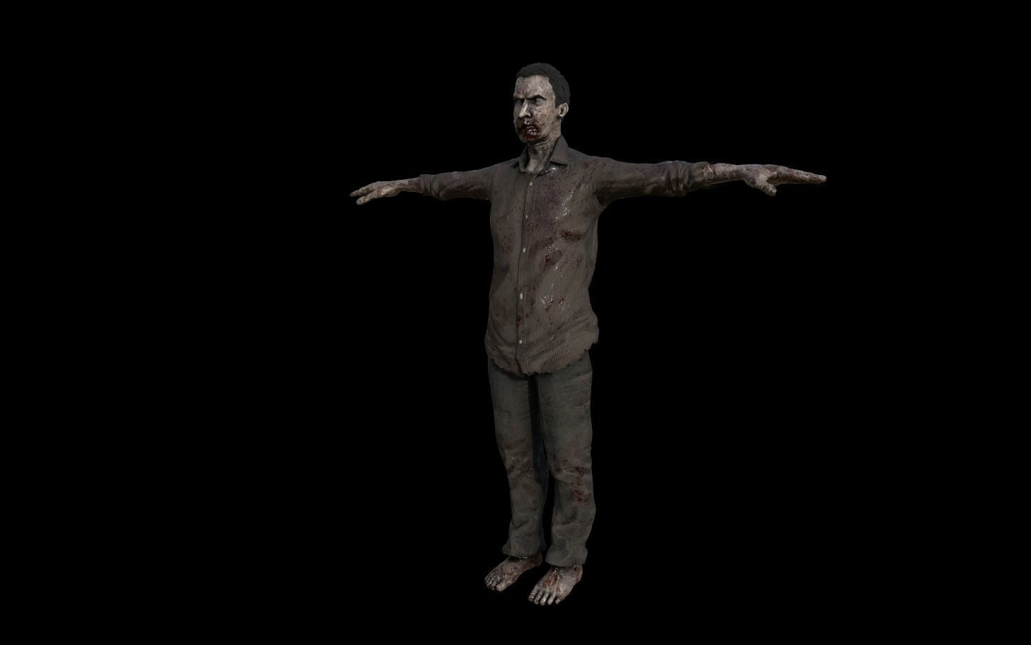 3D model AAA Zombies Pack VR / AR / low-poly | CGTrader