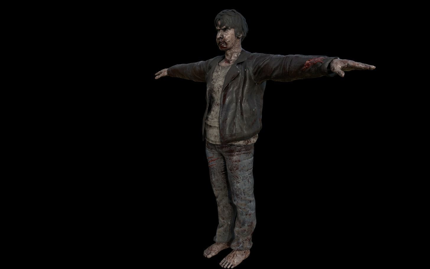 3D model AAA Zombies Pack VR / AR / low-poly | CGTrader