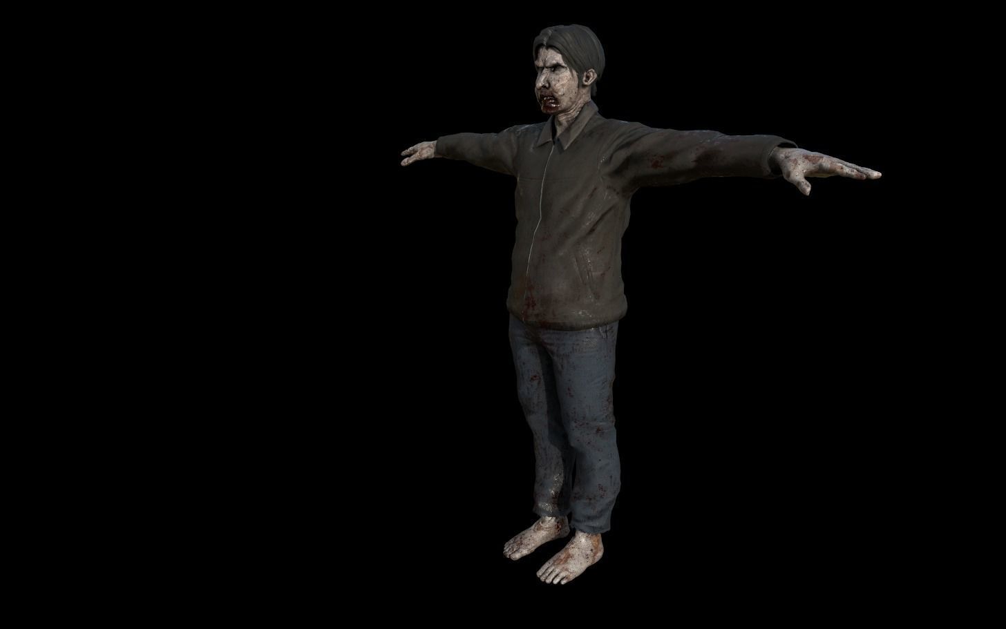 3D model AAA Zombies Pack VR / AR / low-poly | CGTrader