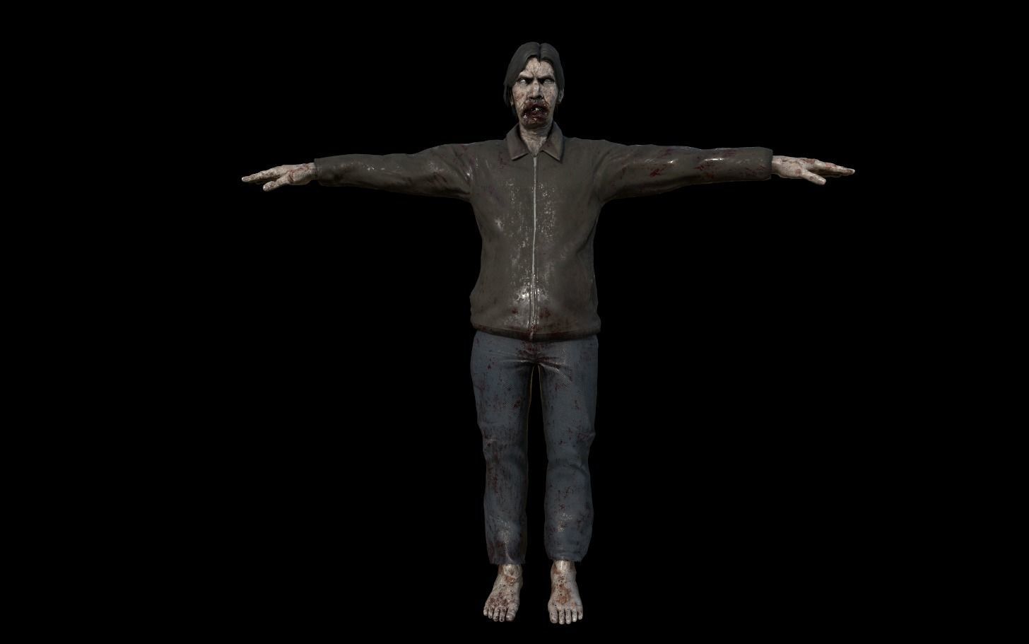 3D model AAA Zombies Pack VR / AR / low-poly | CGTrader