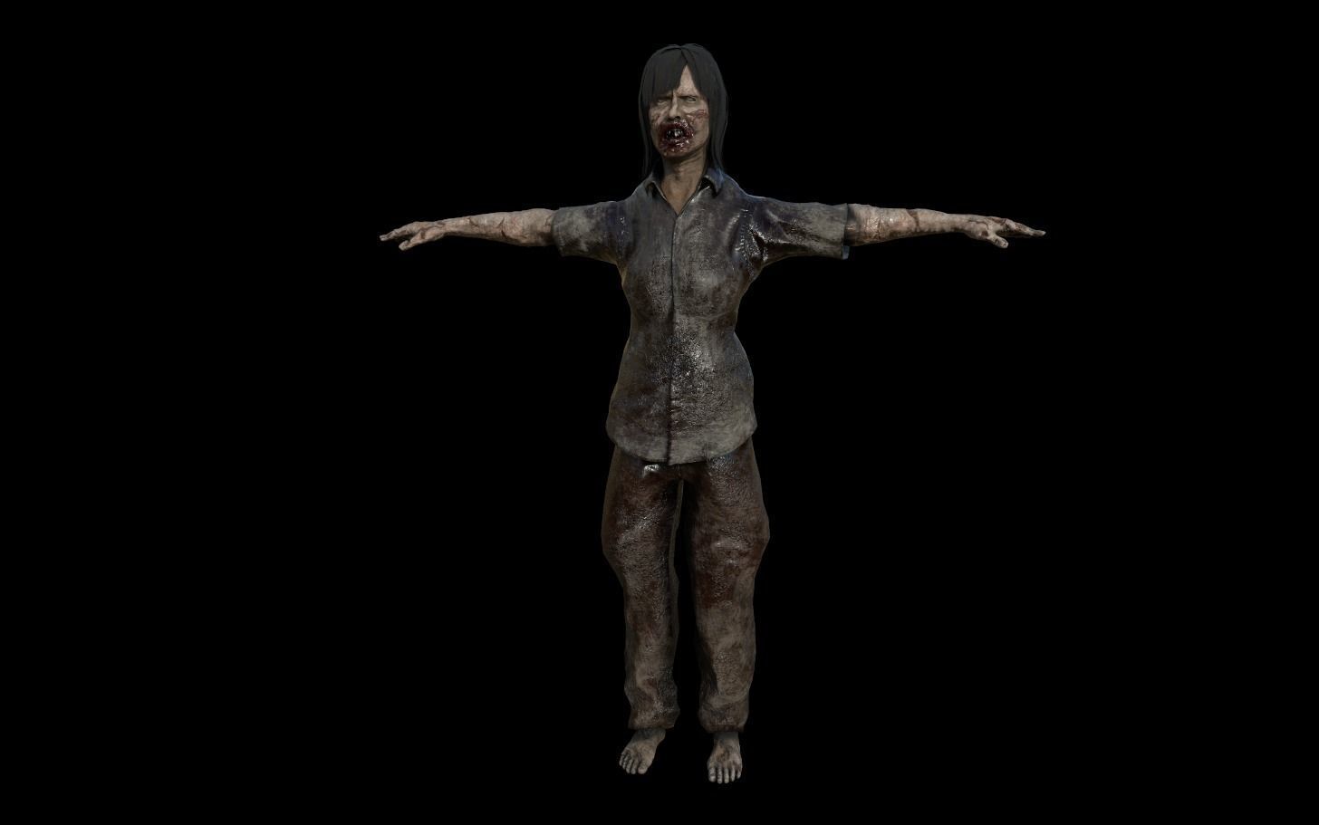 3D model AAA Zombies Pack VR / AR / low-poly | CGTrader