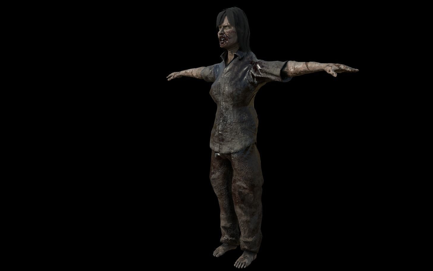 3D model AAA Zombies Pack VR / AR / low-poly | CGTrader