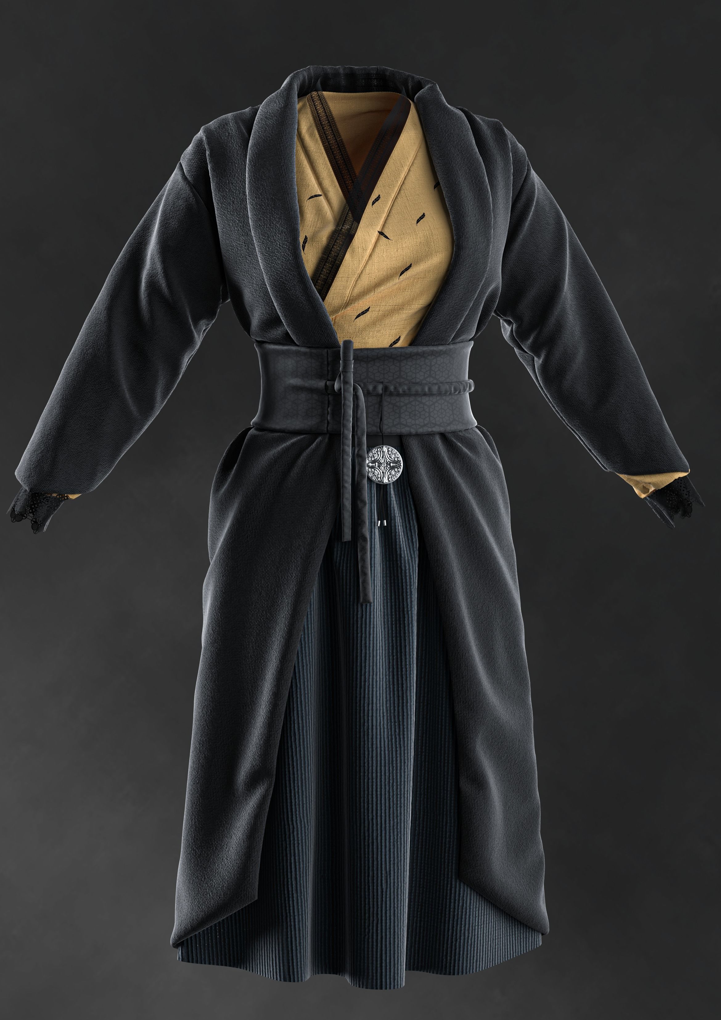 Anime Outfit 2 3D model | CGTrader