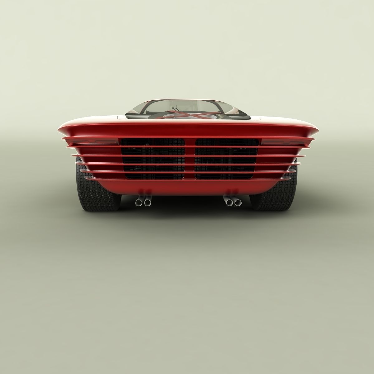 Ferrari 250 P5 Pininfarina concept 3D model | CGTrader