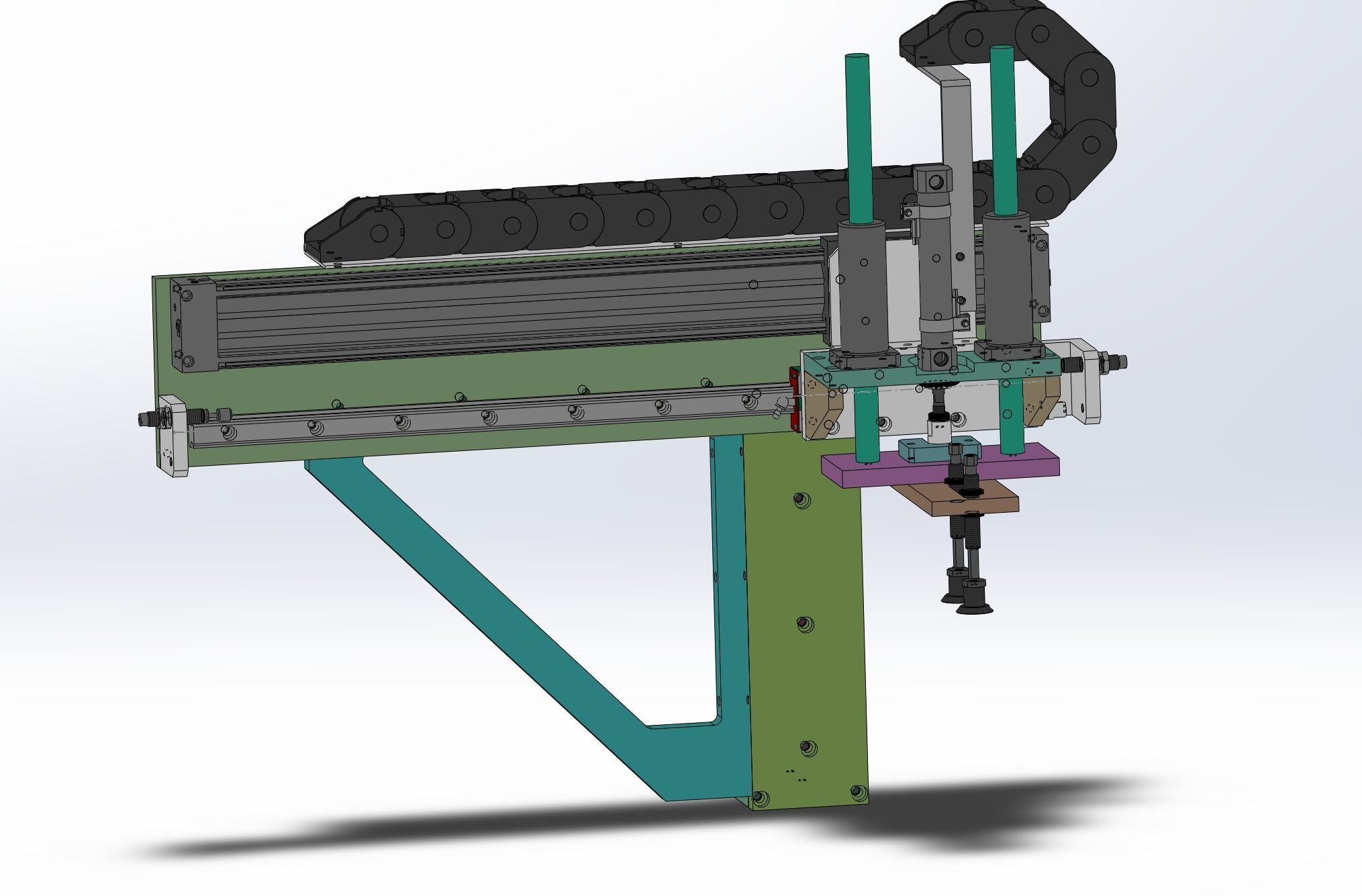 Loading and unloading mechanism 3D model | CGTrader