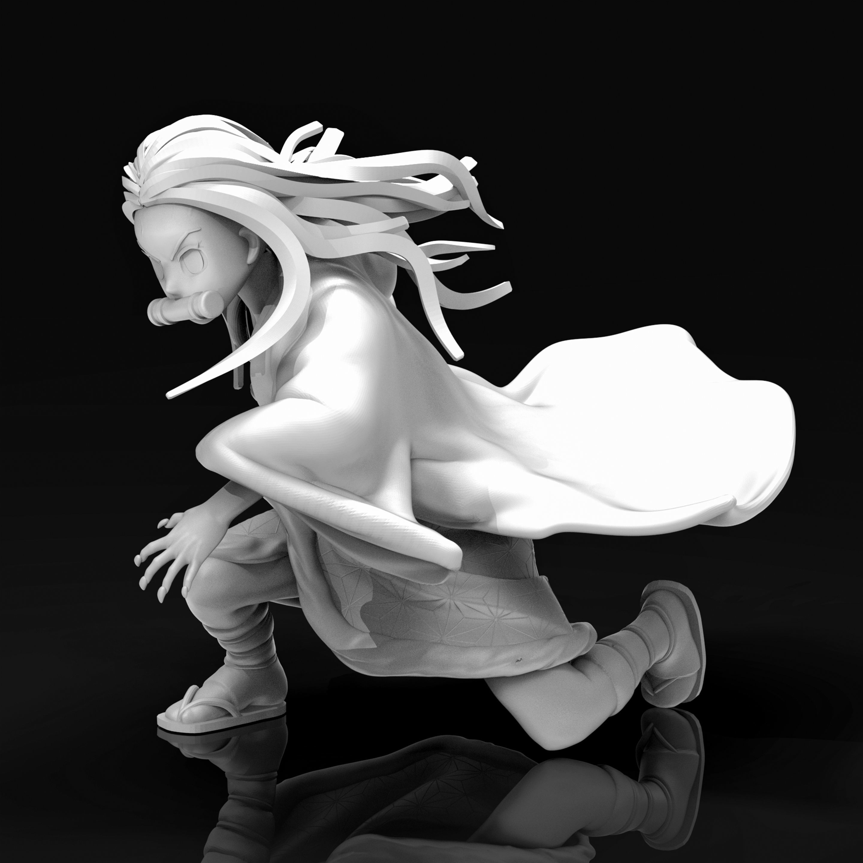 Kamado Nezuko 3D Printable 3D model 3D printable | CGTrader