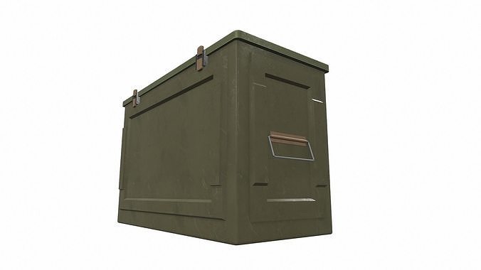 Military box 04 3D model | CGTrader