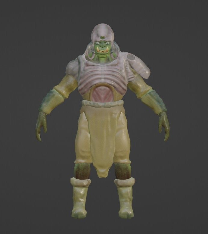 Orc Warrior 3D model | CGTrader