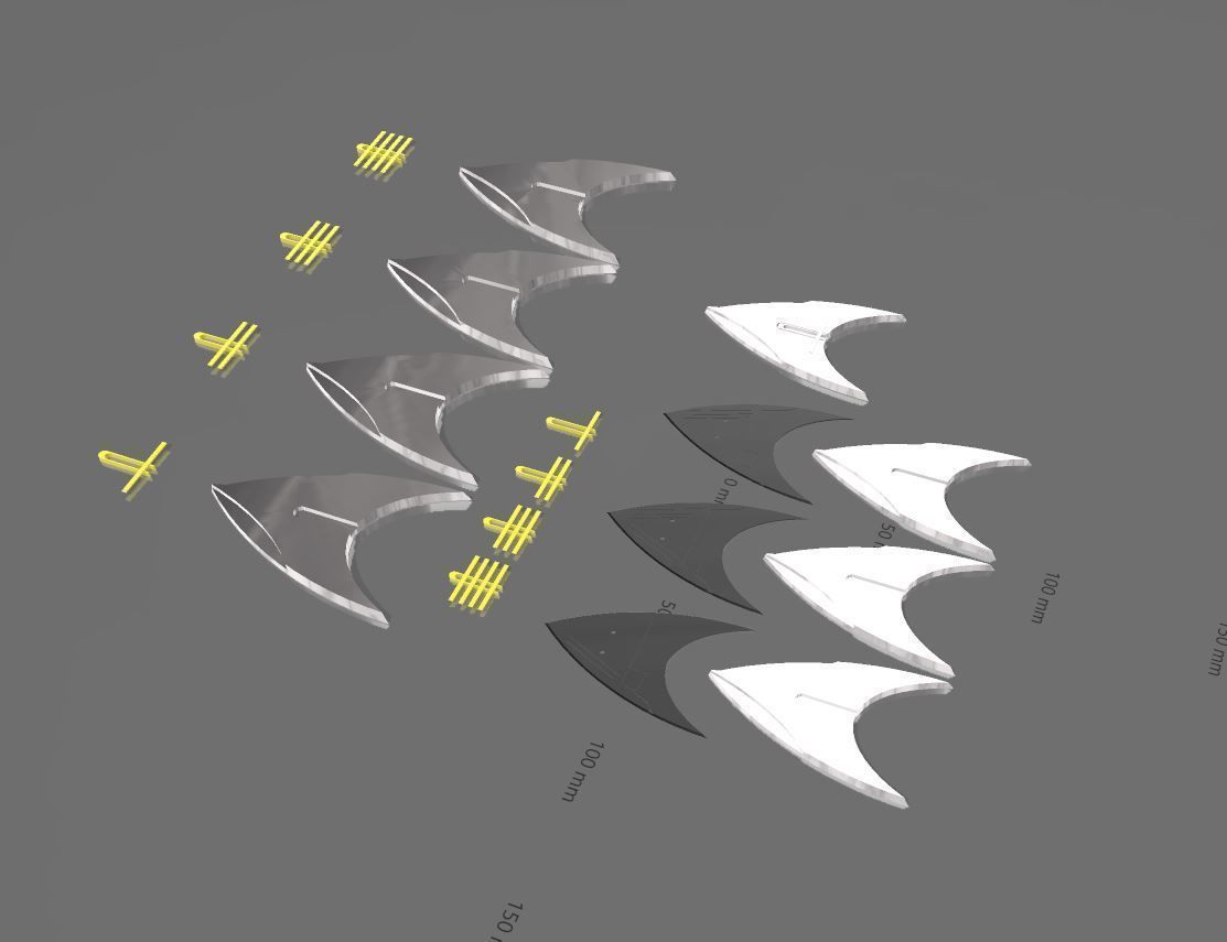 Star Trek Picard Badge Version 2 3D model 3D printable | CGTrader