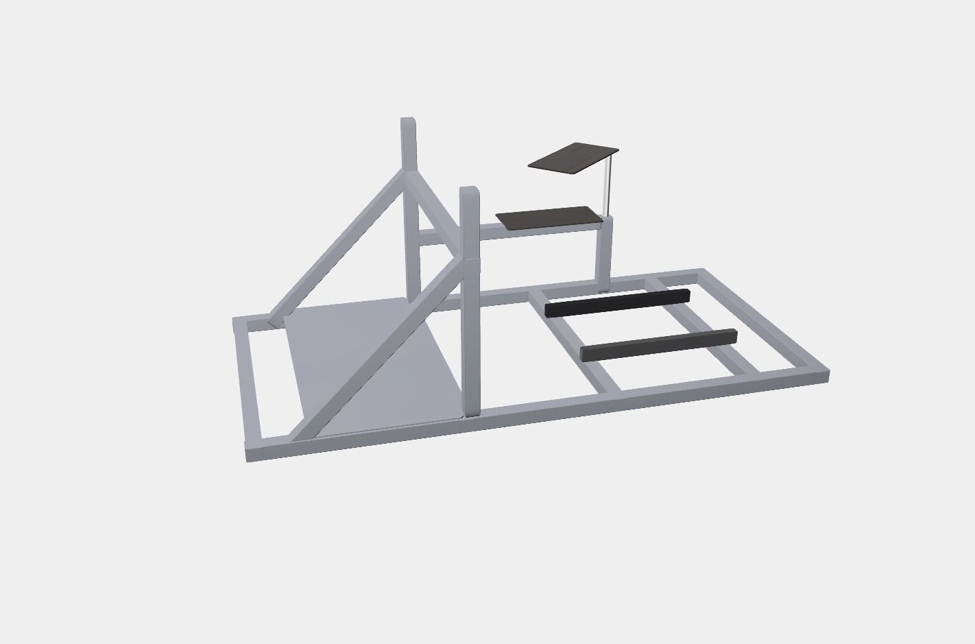 Sim Rig frame free 3D model | CGTrader