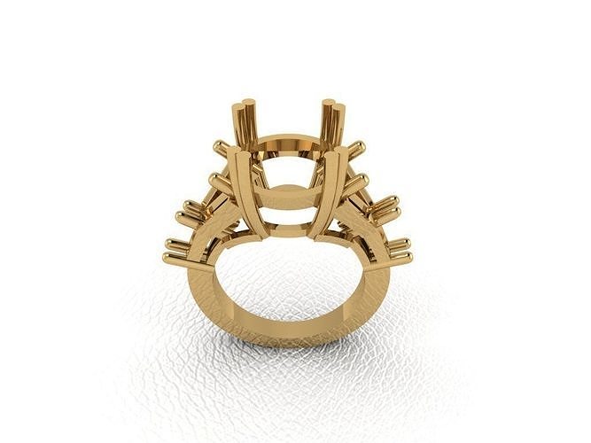 Ring 222 3D model 3D printable | CGTrader