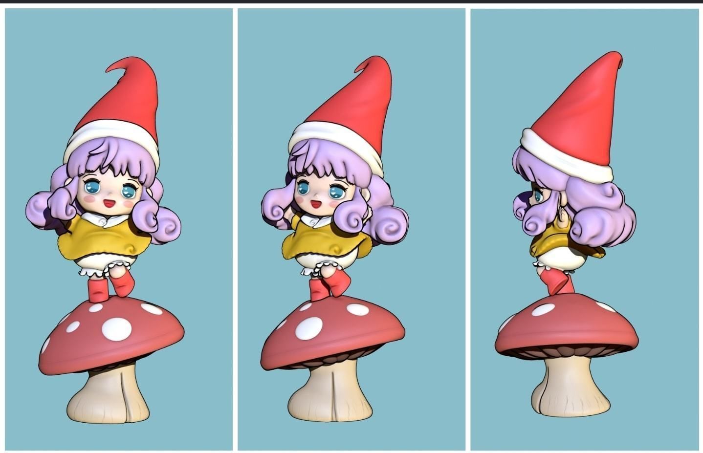 Little Memole Tongari Boshi no Memoru 3D model 3D printable | CGTrader