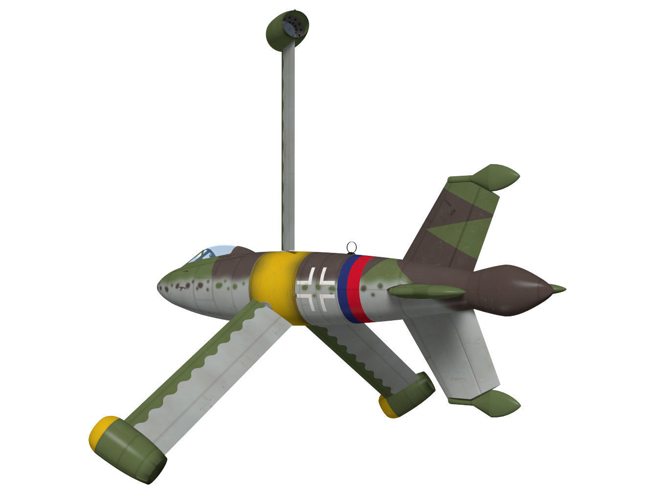 Focke Wulf Triebflugel 3D model | CGTrader
