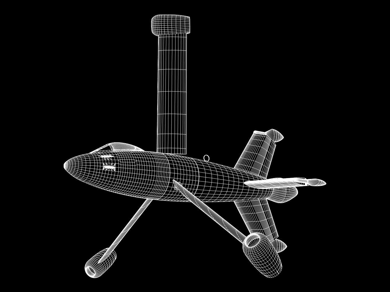 Focke Wulf Triebflugel 3D model | CGTrader