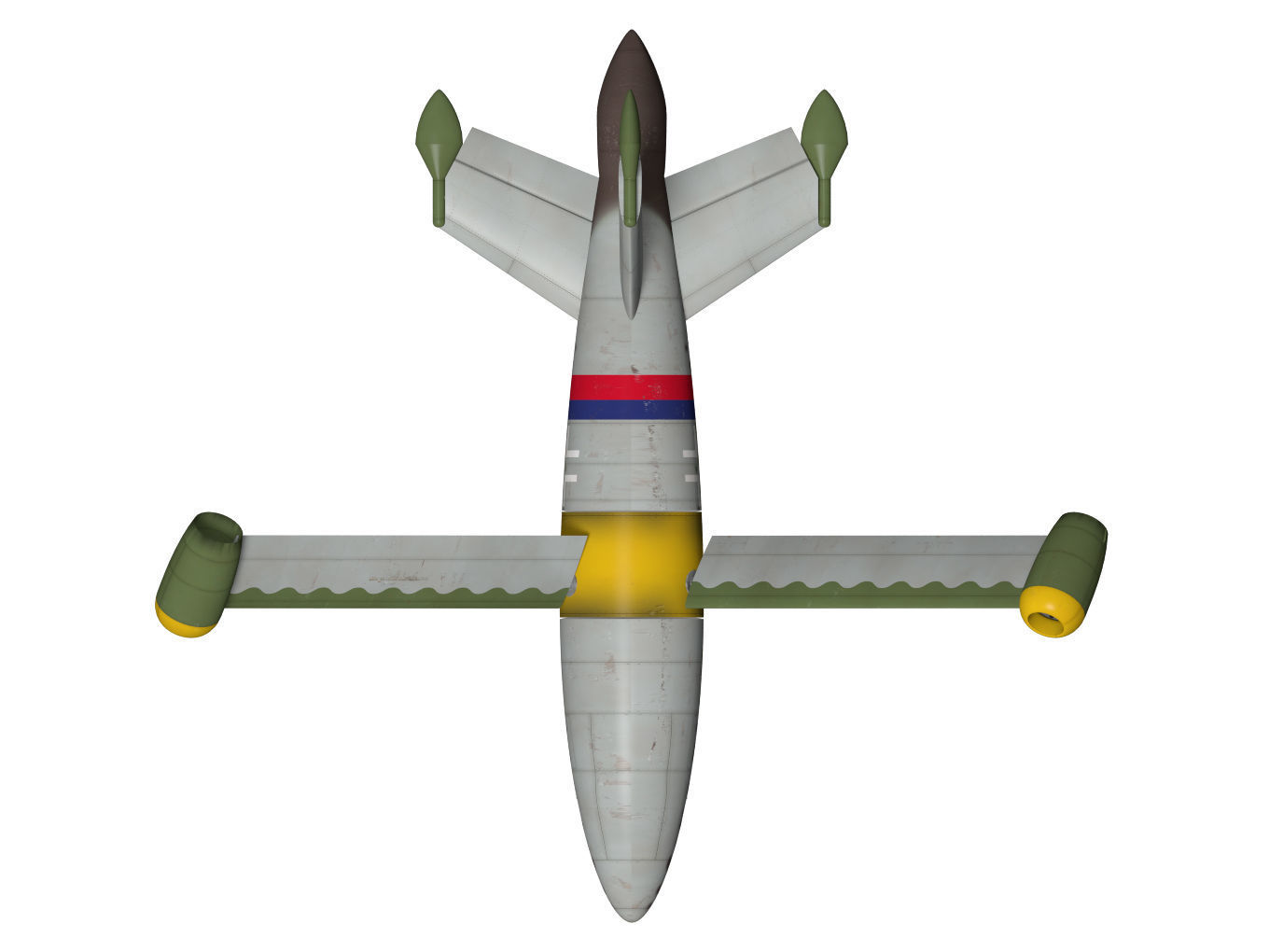 Focke Wulf Triebflugel 3D model | CGTrader