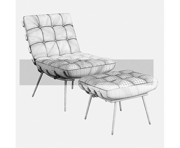 3D model arm m chair for human life VR / AR / low-poly | CGTrader
