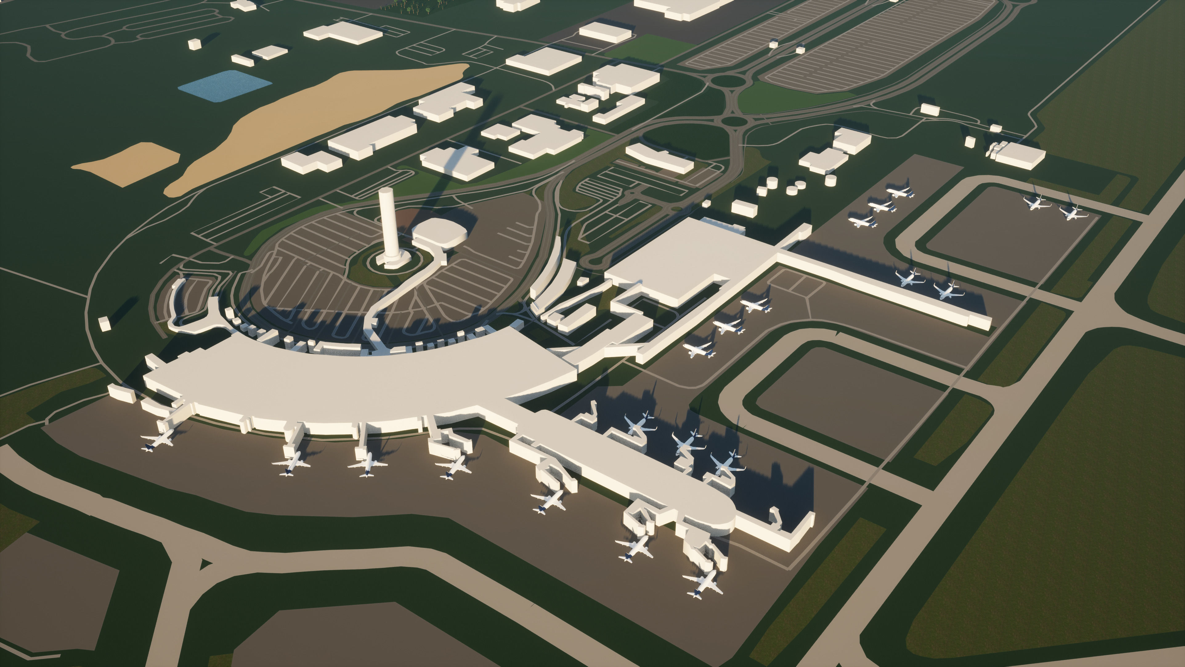 3D model Perth City - Australia VR / AR / low-poly | CGTrader