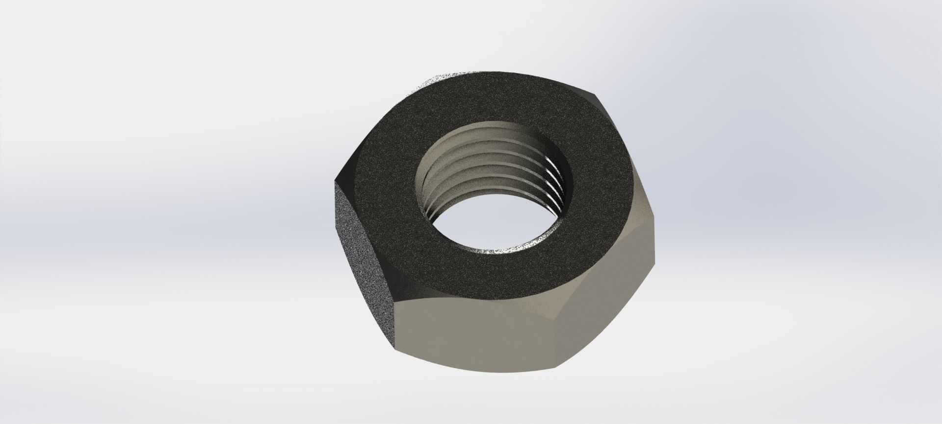 nut design 3D model | CGTrader