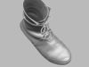 knight leather boot 3D model 3D printable | CGTrader