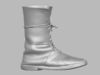 knight leather boot 3D model 3D printable | CGTrader