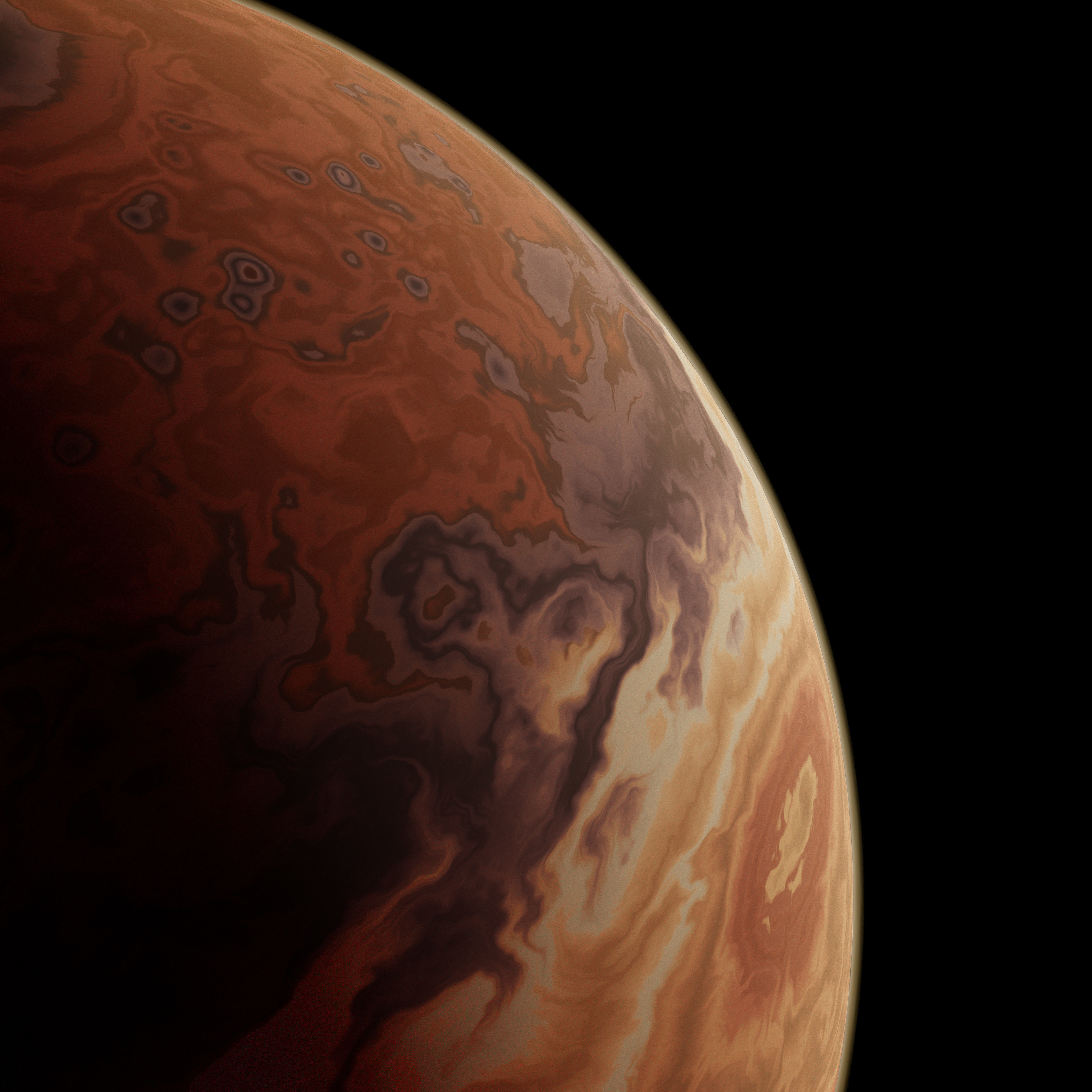 Gas Giant Planet 01 - 4k free 3D model | CGTrader