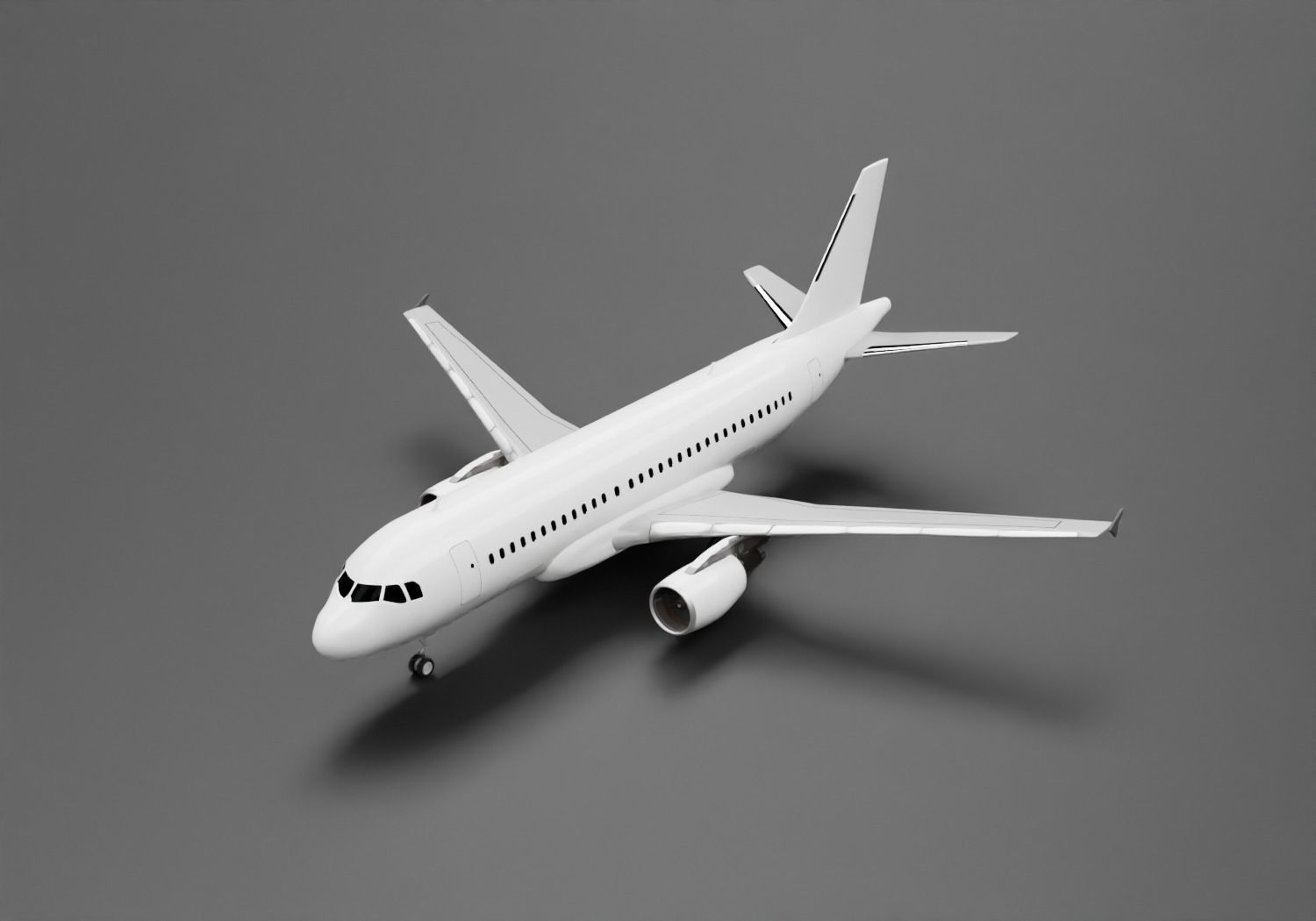 Airbus A319-200 3D model | CGTrader