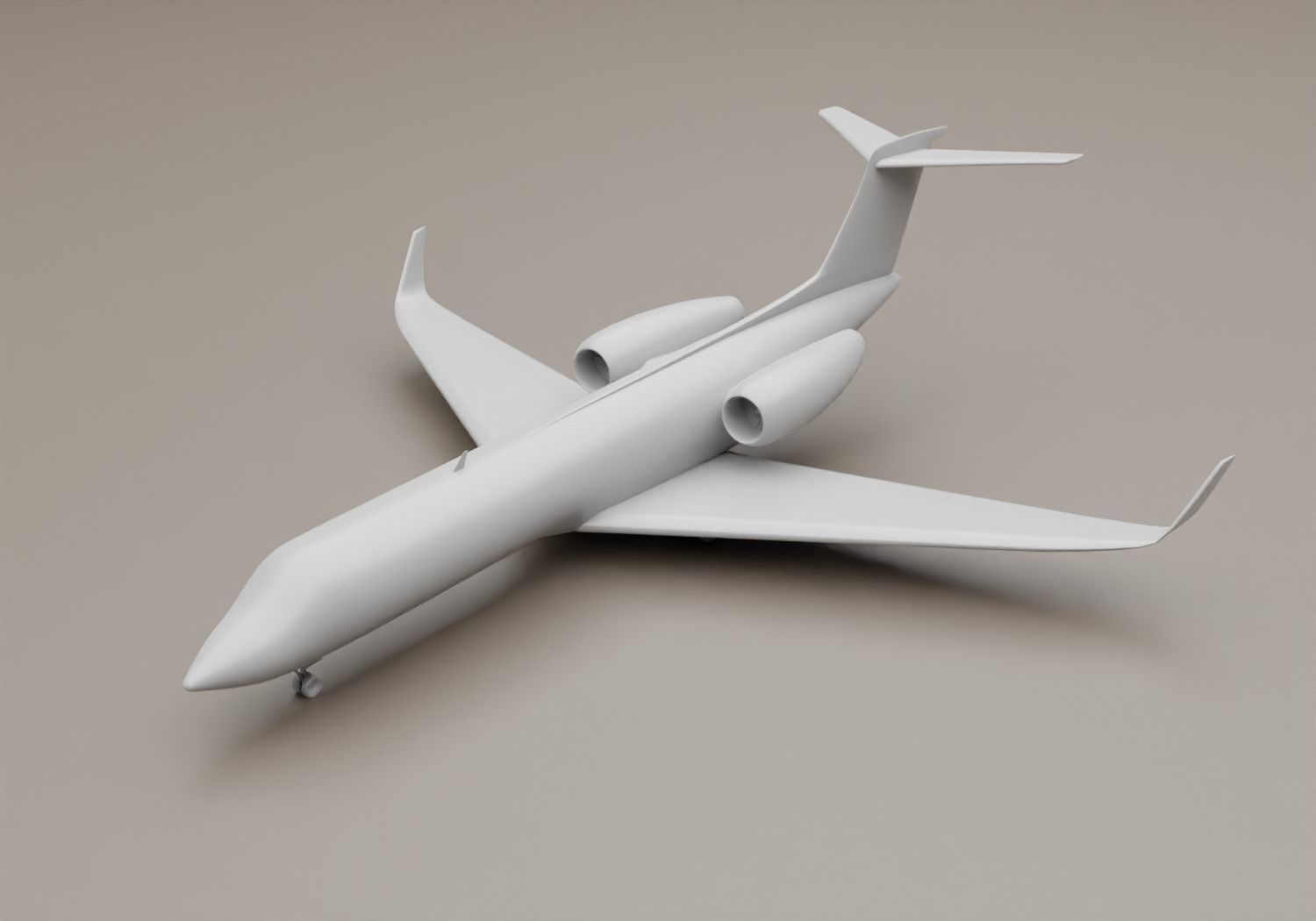 Gulfstream G550 3D model | CGTrader