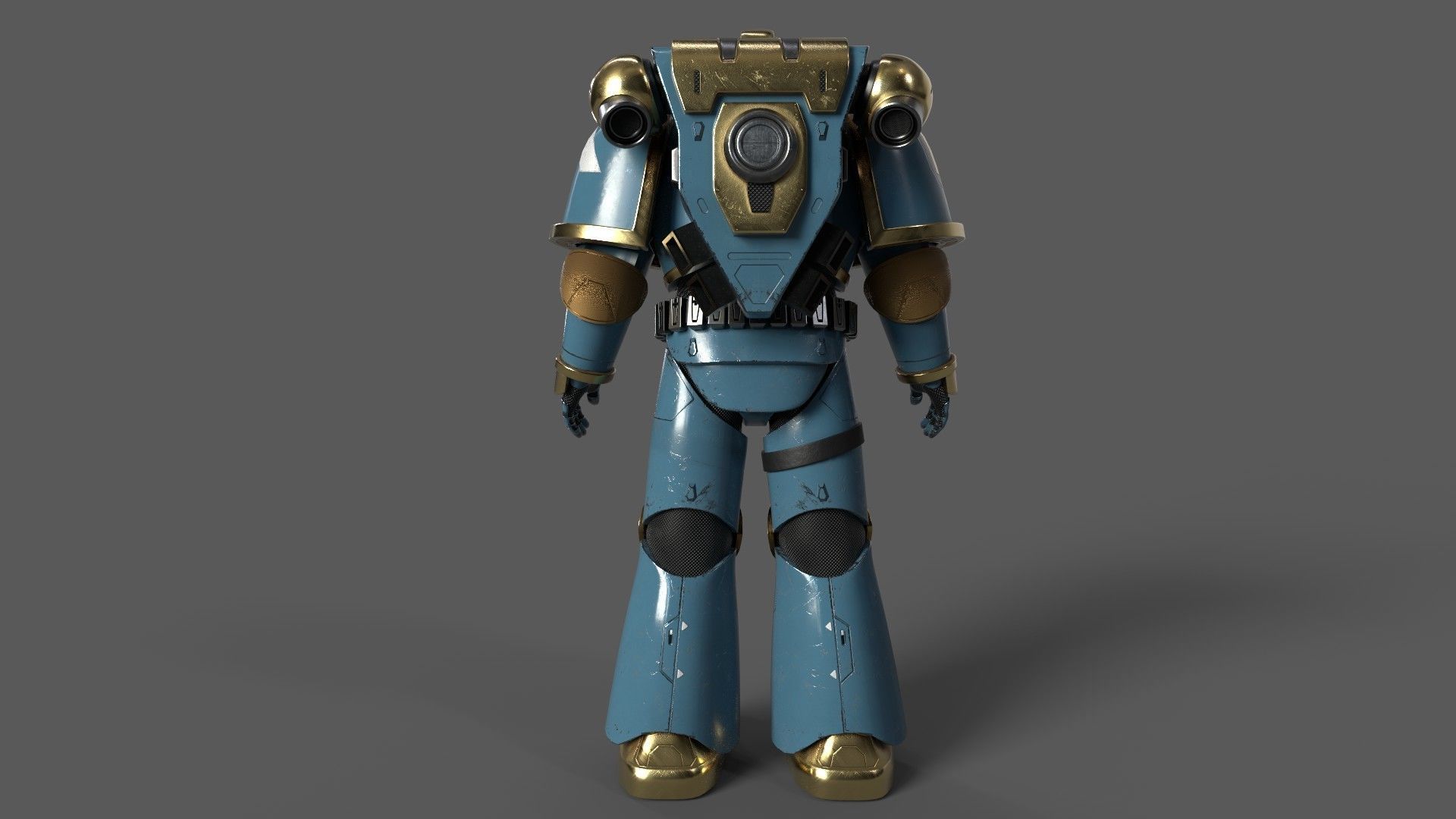 Astartes of Steppe Hawks chapter free 3D model | CGTrader