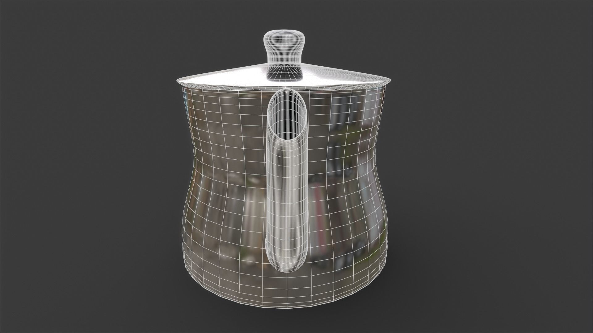3D model Steel teapot VR / AR / low-poly | CGTrader