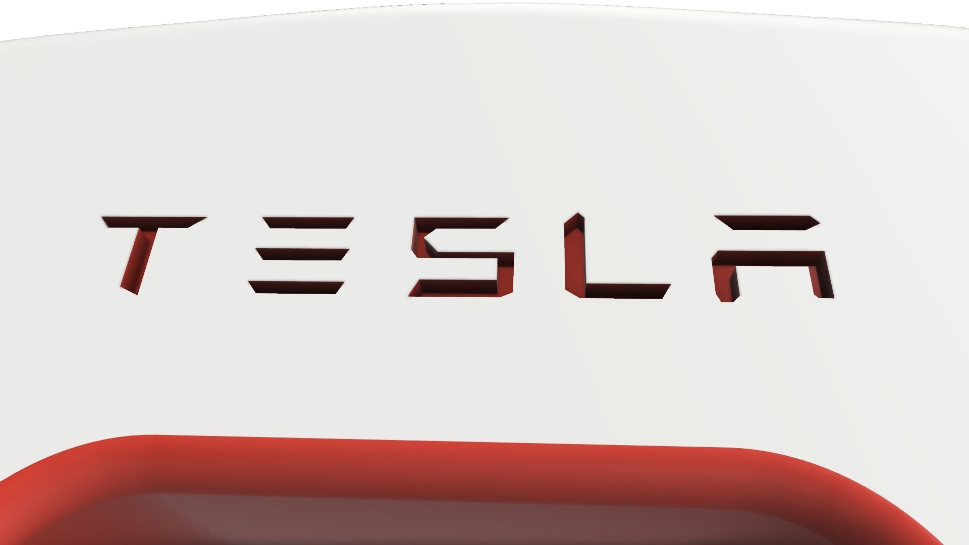 TESLA SUPERCHARGER MODEL DECOR STL FILE 3D model 3D printable | CGTrader