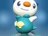 Oshawott - Pokemon Go 3D model 3D printable | CGTrader