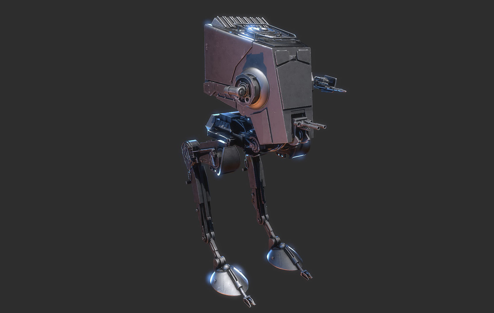 AT-ST Star Wars 3D model | CGTrader