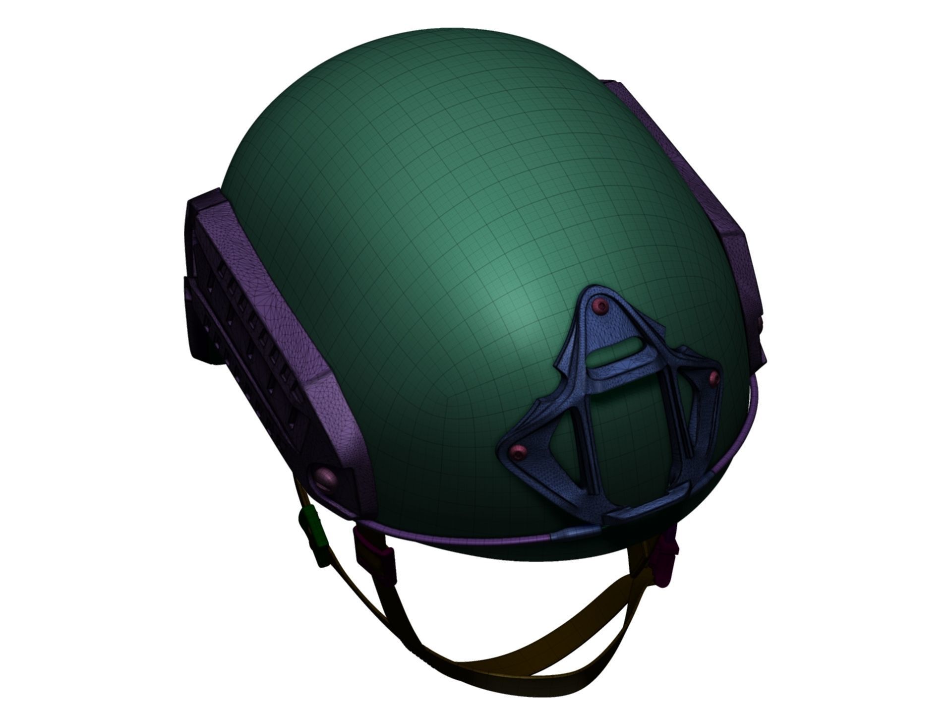 Ops Core Fast Ballistic Helmet - High Poly 3D model | CGTrader