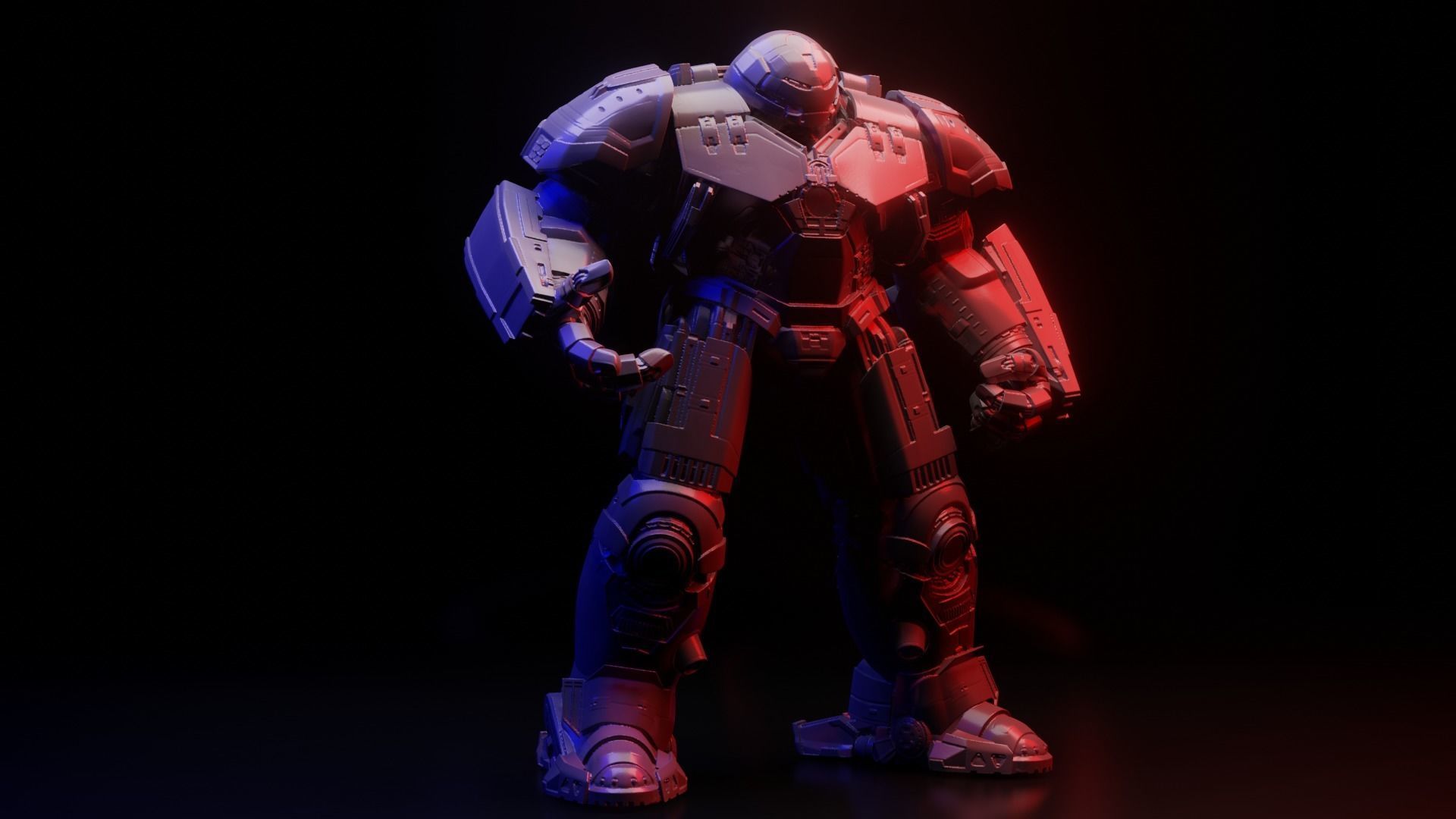 hulk buster 3D model 3D printable | CGTrader