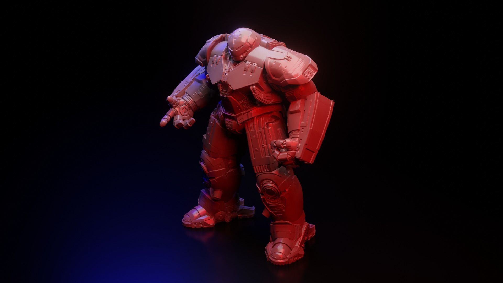 hulk buster 3D model 3D printable | CGTrader