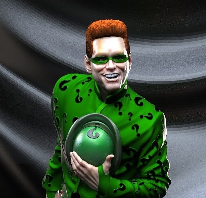 The Riddler Batman Forever 3D model 3D printable | CGTrader