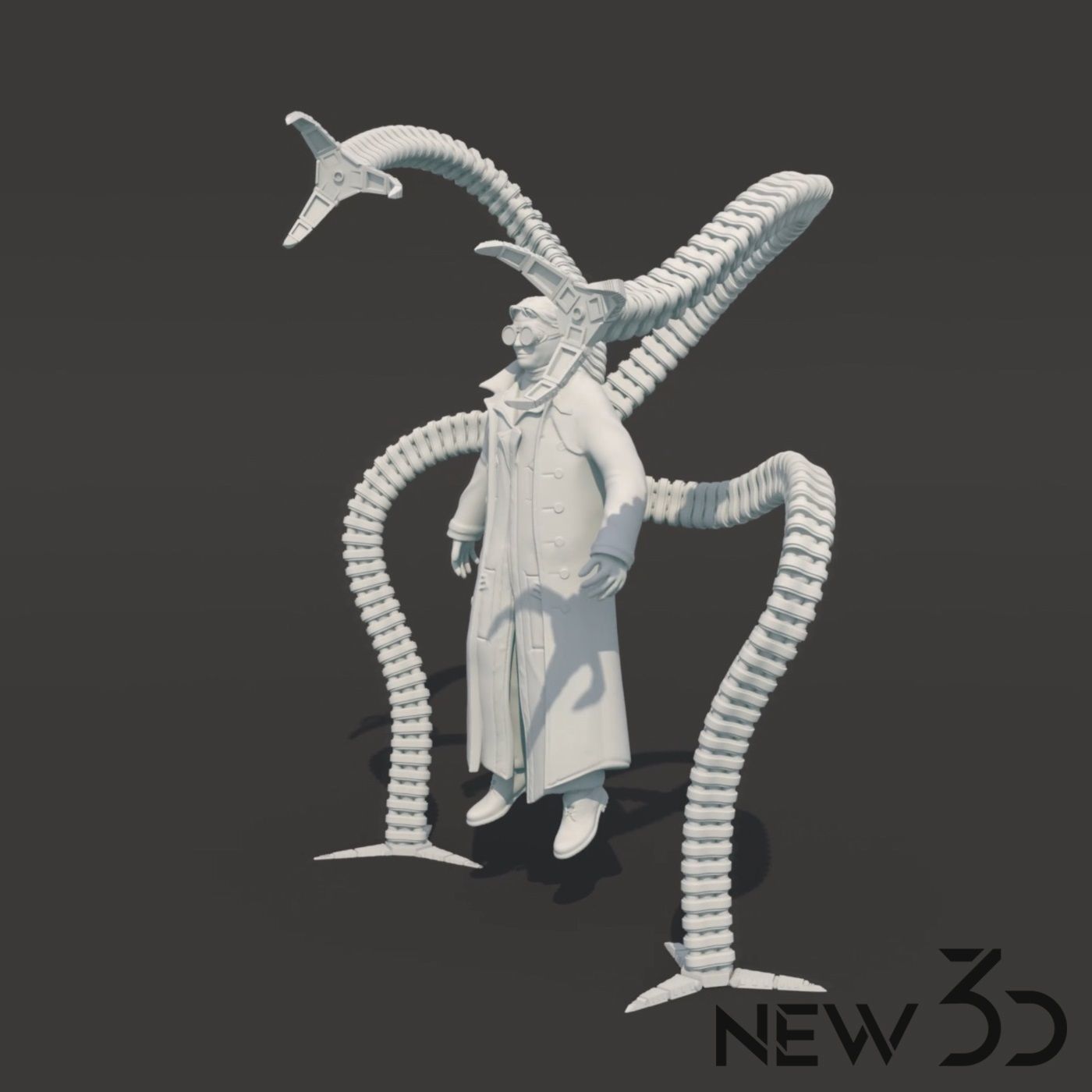 Doctor Octopus model 3D version 2 Alfred Molina 3D model 3D printable ...